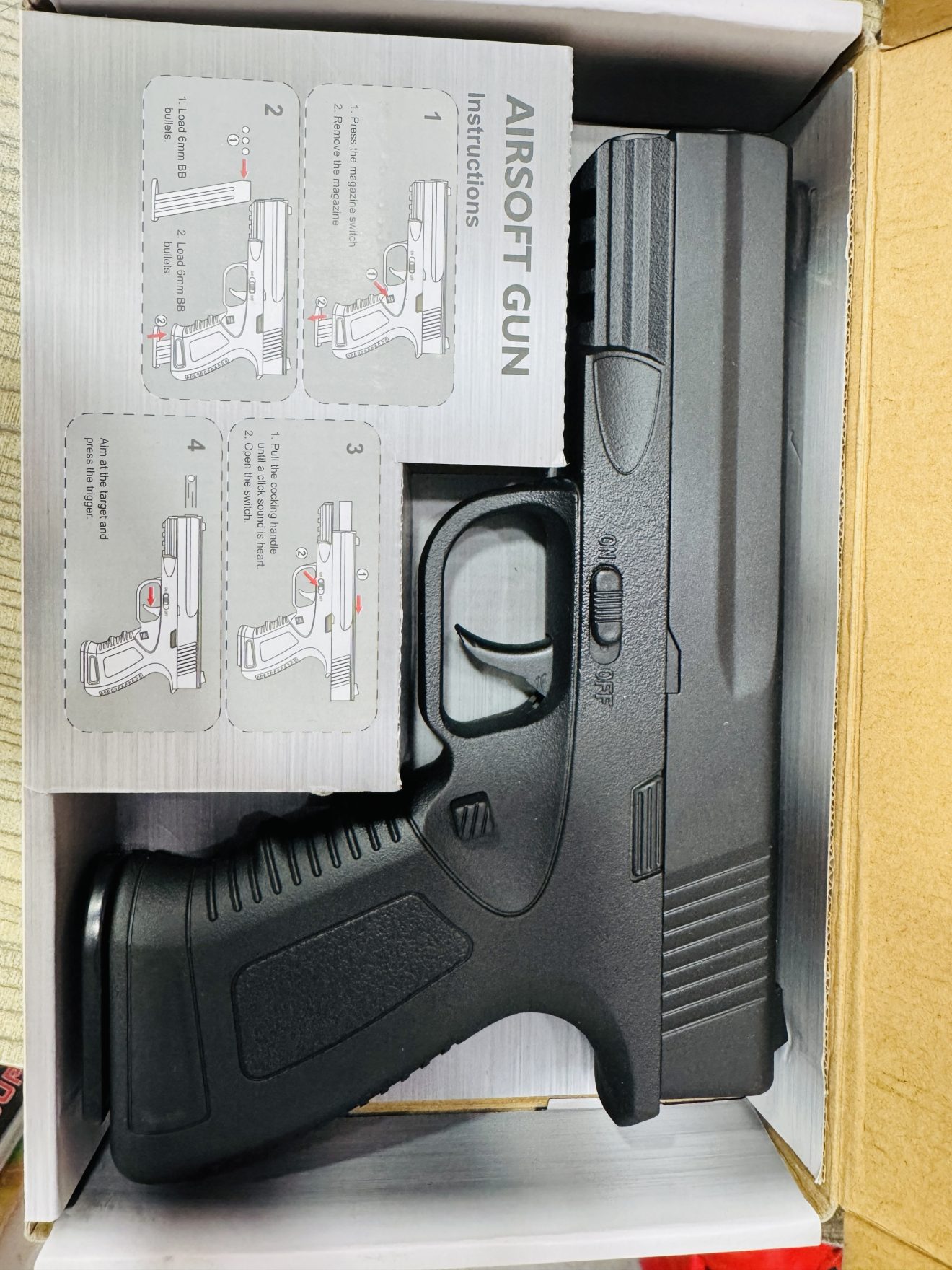 G39 SPRING AIRSOFT PISTOL FULL METAL – gelblasterbd